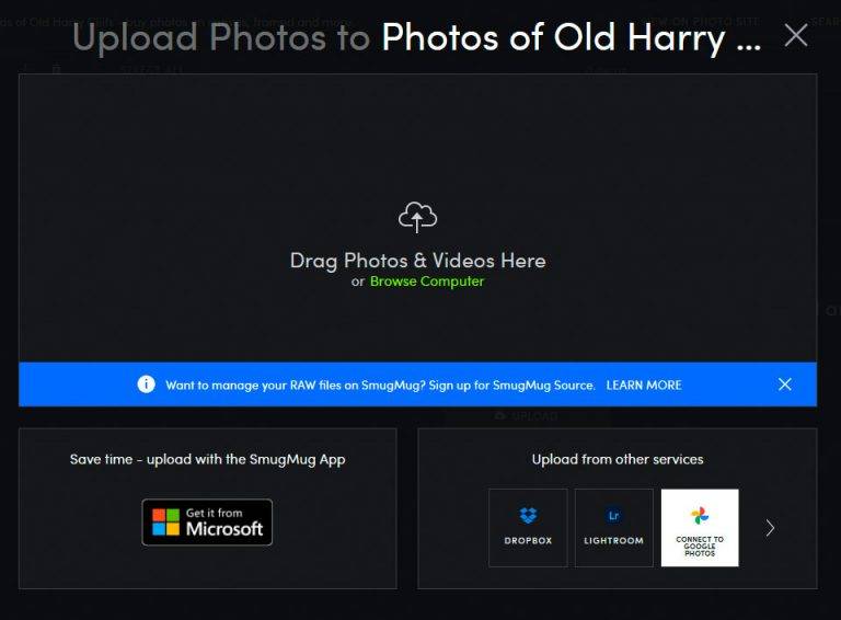 Smugmug - How to setup your photo galleries & upload photos.