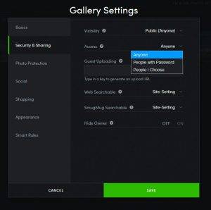 Smugmug - How to setup your photo galleries & upload photos.