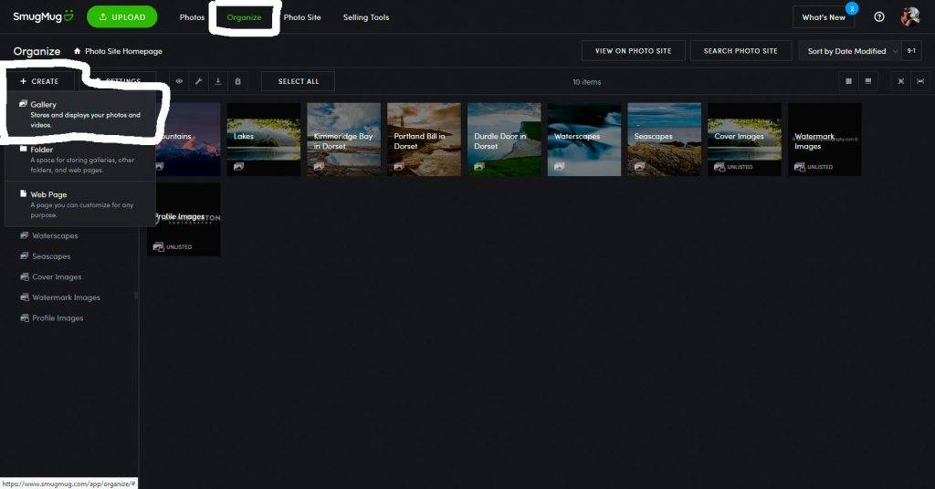 Smugmug - How to setup your photo galleries & upload photos.