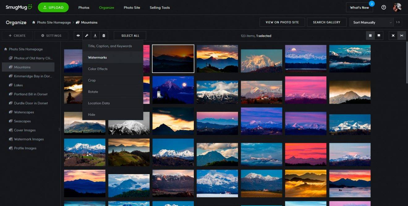 Smugmug - How to setup your photo galleries & upload photos.